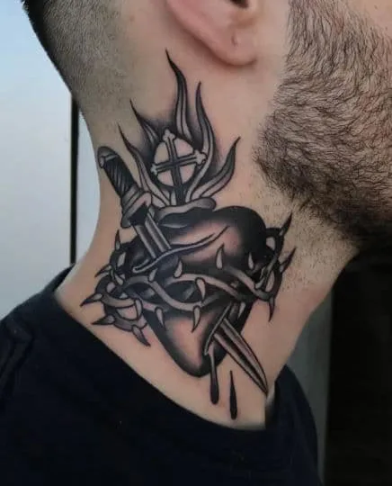 Tatuajes Geniales En El Cuello
